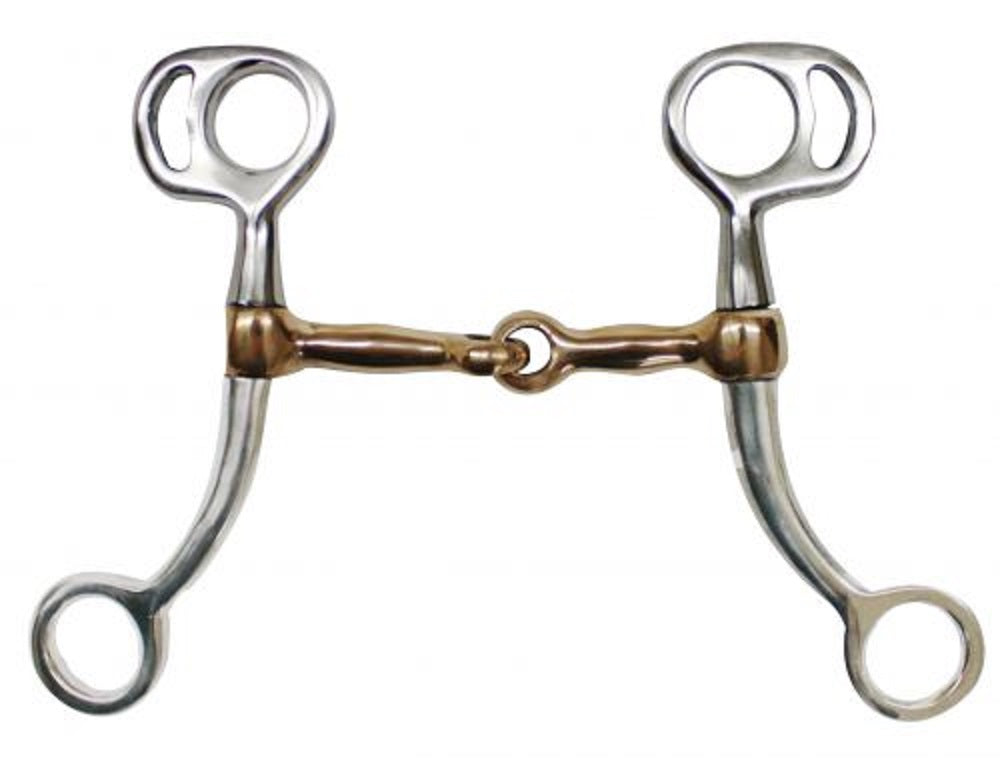 3 3/4" Mini Copper Snaffle Shank – Tack N More
